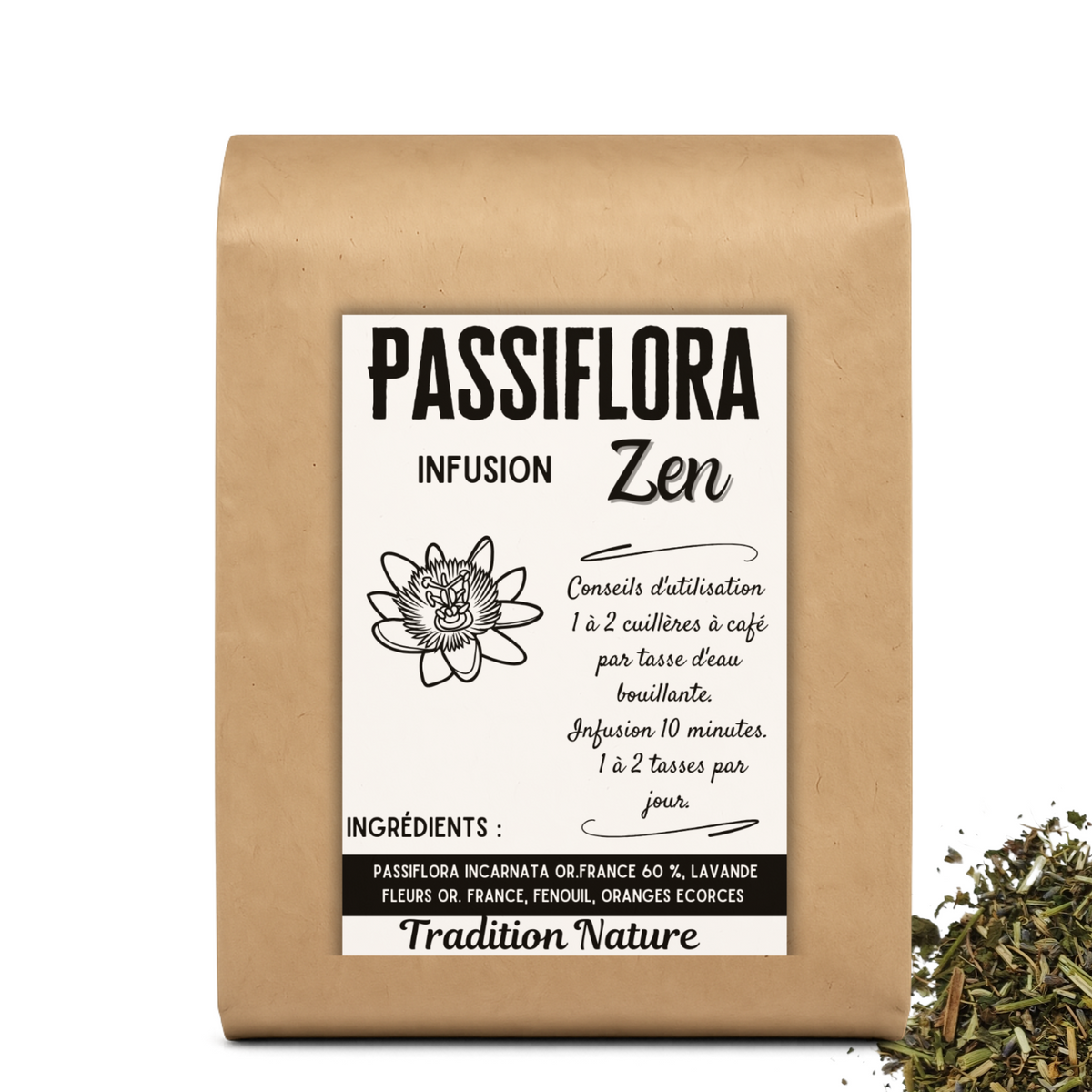 Passiflora Zen tisane | Infusion du soir – Tradition Nature